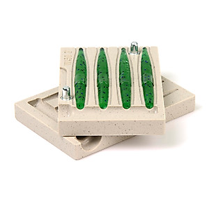 FatFish W150-4C Bait Mold Soft Plastiс Lure Making Injection Mold for Do-It Fishing Lures 3"