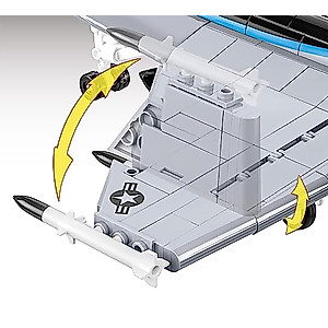COBI TOP Gun: Maverick F/A-18E Super Hornet, Silver