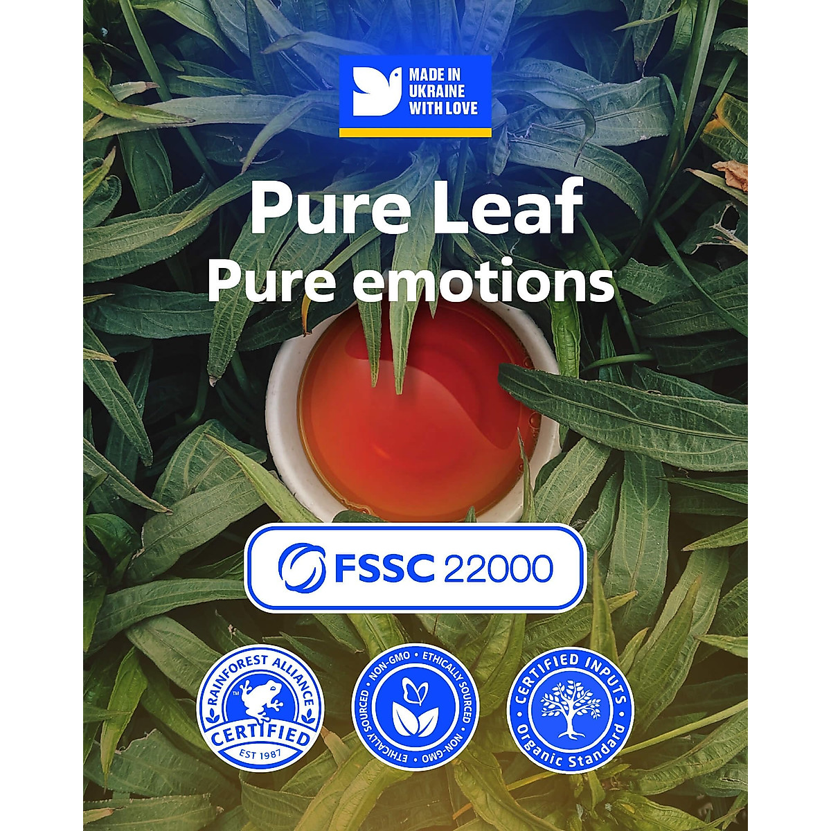 LOVARE Tea Bags Variety Pack - Made in Ukraine - Black and Green, Floral Berry, Mixed Blend Assorted Tea Collection - Tea Sampler - Tea Gift Sets for Tea Lovers (60 Bags - 12 Tastes)