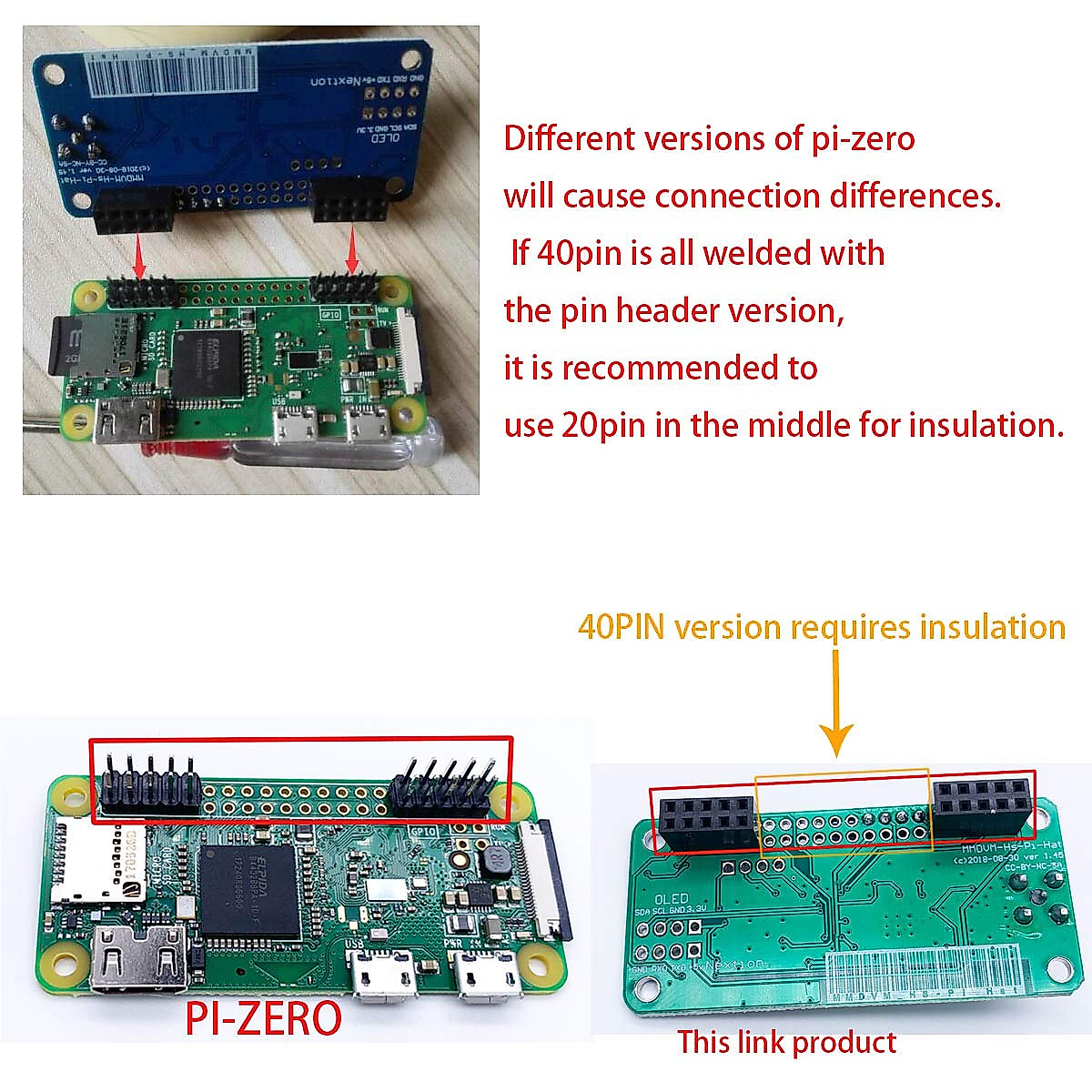 MMDVM Hotspot Spot Radio Station+ Antenna+OLED+ Black Case with Screen Support P25 DMR YSF D-Star UHF Expansion Board WiFi Digital Voice Modem Suitable for Raspberry Pi-Zero W, Pi 3, Pi 3B+