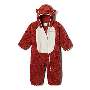 Columbia Baby Foxy Baby Sherpa Bunting, Warp Red/Chalk, 3/6