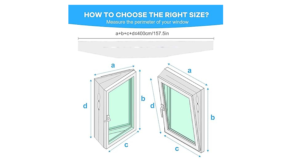 KWNOEA Universal Window Seal for Air Conditioners