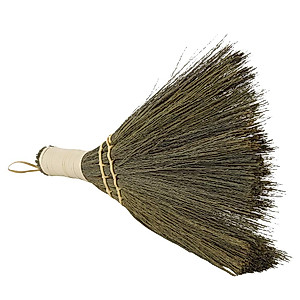 Manual Little Broom, Household Straw Braided Small Broom Handmade Dust Floor Indoor Outdoor Rough