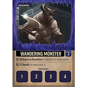 Pathfinder Role playing game Chase Cards