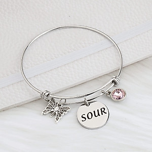 FAADBUK Singer Inspired Gift Singer Fans Gift Singer Gift Singer Bracelet (sour bracelet)