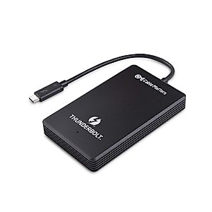 Cable Matters [Intel Certified] Bus-Powered NVMe 480GB Thunderbolt 3 SSD Drive Up to 2400 MB/s Read (Not Compatible with USB-C Ports Without The Thunderbolt Logo)