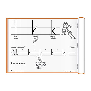 Learning Without Tears Letras y Números para Mí (Student Edition, Spanish)- Handwriting Without Tears- Kindergarten, Shapes, Letters, Numbers, Coloring- for School and Home Use