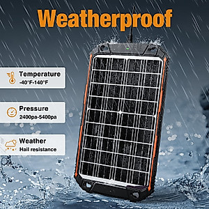 GROPOW 15W 12V Solar Battery Trickle Charger Maintainer, Built-in Smart MPPT Charge Controller, Waterproof 15 Watt 12 Volt Solar Panel Charging Kits for Car Auto Boat Marine RV Trailer Motorcycle, etc