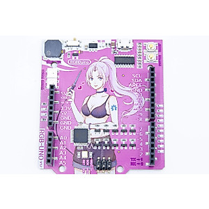ACROBOTIC RGBduino (Pink) ATMega328p Development Board Compatible w/Arduino Electronics Programming