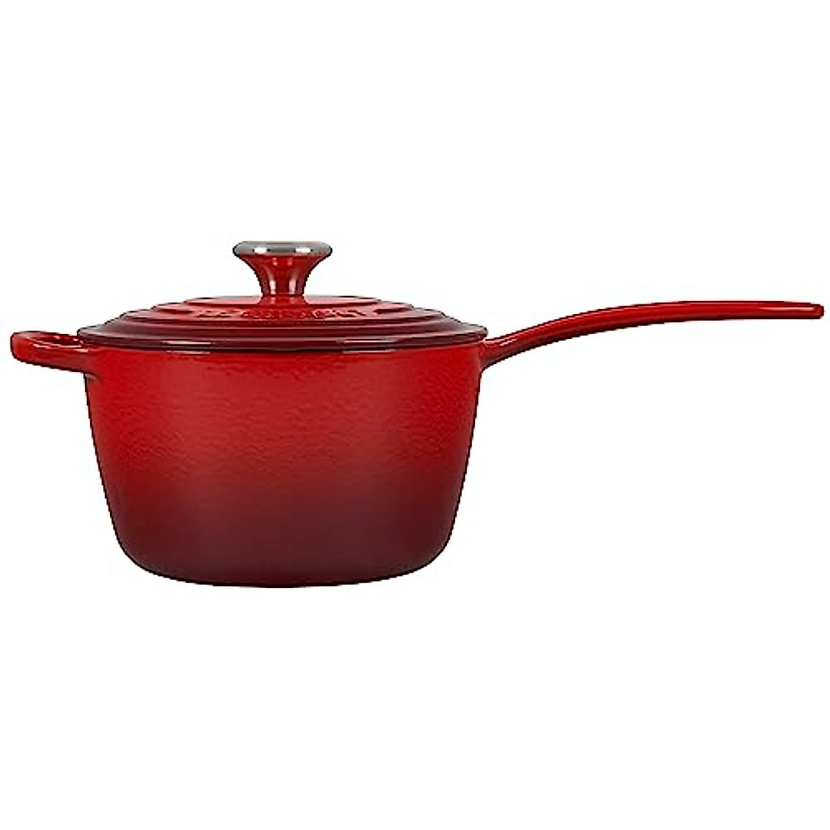 Le Creuset Enameled Cast Iron Signature Saucepan, 2.25 qt., Cerise