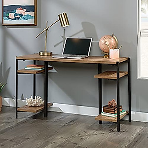 Sauder North Avenue Desk, L: 49.69" x W: 18.98" x H: 28.50", Sindoori Mango Finish