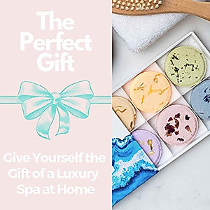 Shower Steamers Aromatherapy (6-Pack) - Eucalyptus for Shower, Lavender, & More Scents | Luxury Shower Bombs | Shower Tablets | Self-Care & Relaxation for Mom or Wife