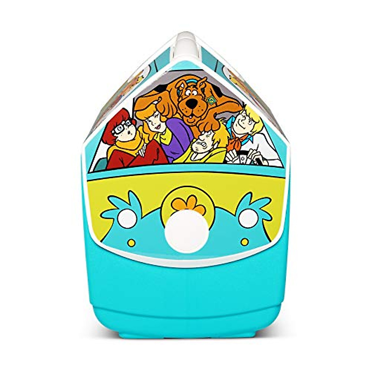 Igloo 16 Quart Limited Edition Scooby Doo Mystery Machine Portable Lunchbox Playmate Elite Cooler Ice Box, Large (48858)