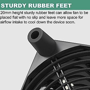 240mm 120mm x 2 5V USB Powered PC Computer Cooling Fan with AC Adapter for Router AV Cabinet Rack Server Modem TV Box DVR Amp and Entertainment Center