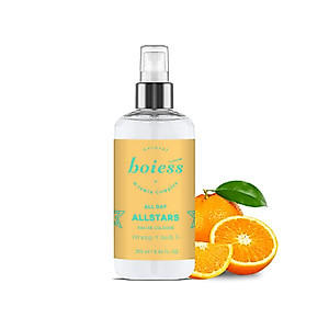 Boiess All day Allstars Vegan Eau de Cologne Orange Crush | Fresh Citrus Orange Scent | Made With Natural & Essential Oils For Kids & Adults | Children Fragrance For Sensitive Skin | Size: 8.45 Fl Oz