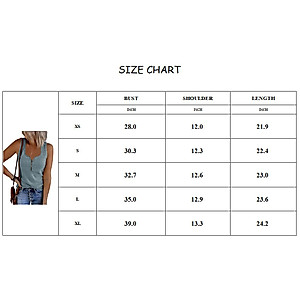 Saodimallsu Womens Summer Ribbed V Neck Zip Up Cami Tank Tops Casual Sleeveless Henley Shirts Top