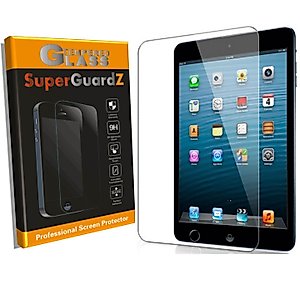SuperGuardZ iPad Mini 4 / iPad Mini 5 (2019) Screen Protector Tempered Glass [Anti-Glare Matte], Anti-Fingerprint, Anti-Bubble [Lifetime Replacement]
