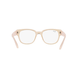 Ray-Ban RX7210 Square Prescription Eyewear Frames, Alabaster/Demo Lens, 50 mm