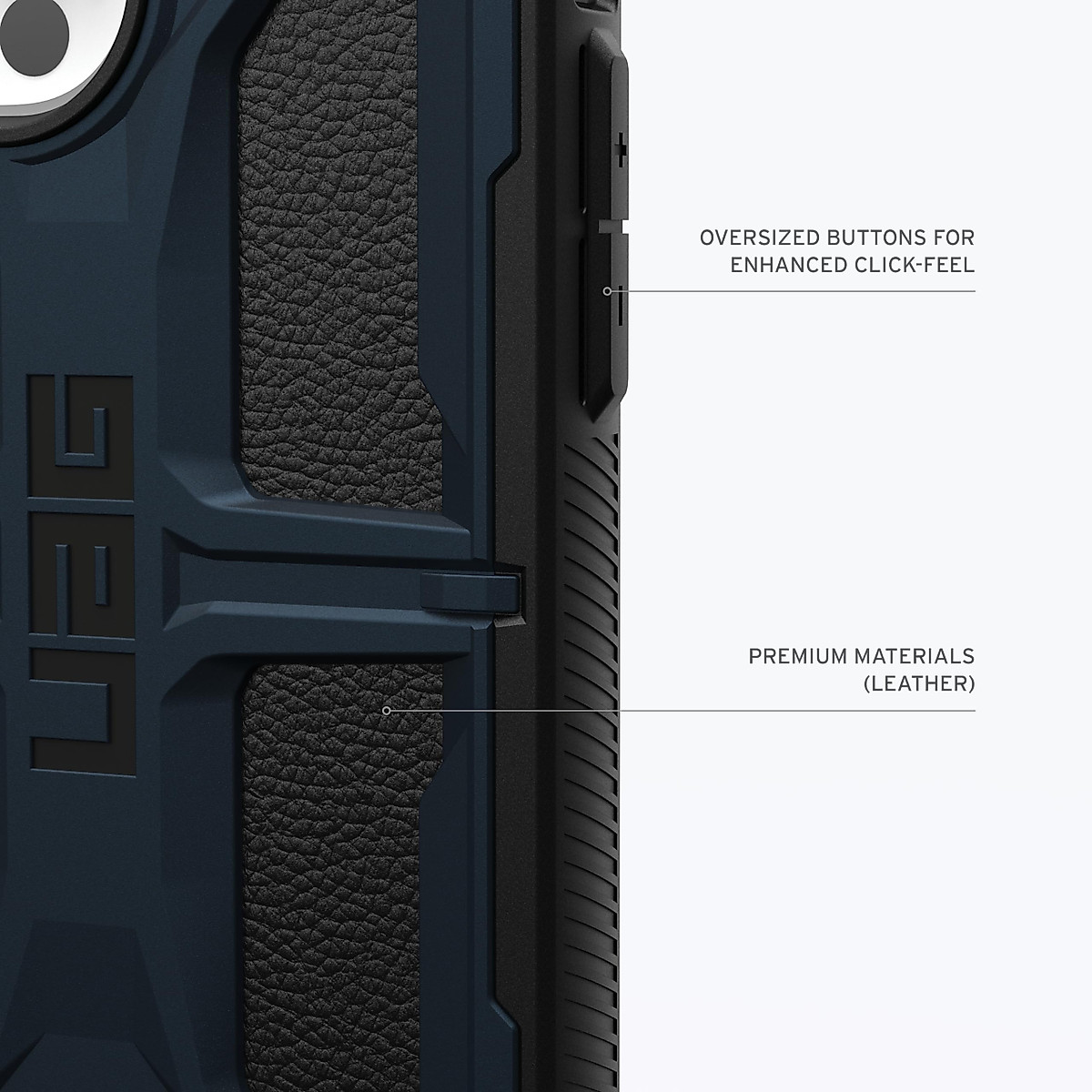 URBAN ARMOR GEAR UAG [Updated Ver] Compatible with iPhone 15 Pro Max Case 6.7" Monarch Mallard Rugged Heavy Duty Military Grade Drop Tested Protective Cover