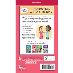 A Smart Girl's Guide: Knowing What to Say: Finding the Words to Fit Any Situation (American Girl® Wellbeing)