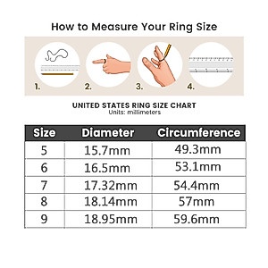 Plesitep Mom Ring Sterling Silver Infinity Mother Ring with Crystal Gift for Women Mother Grandmother Mother’s Day Gift (6)