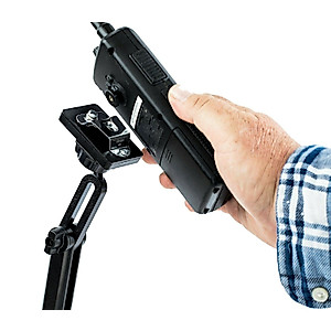 Adjustable Height Cup Holder Mount for Uniden SDS100 and BCD436HP