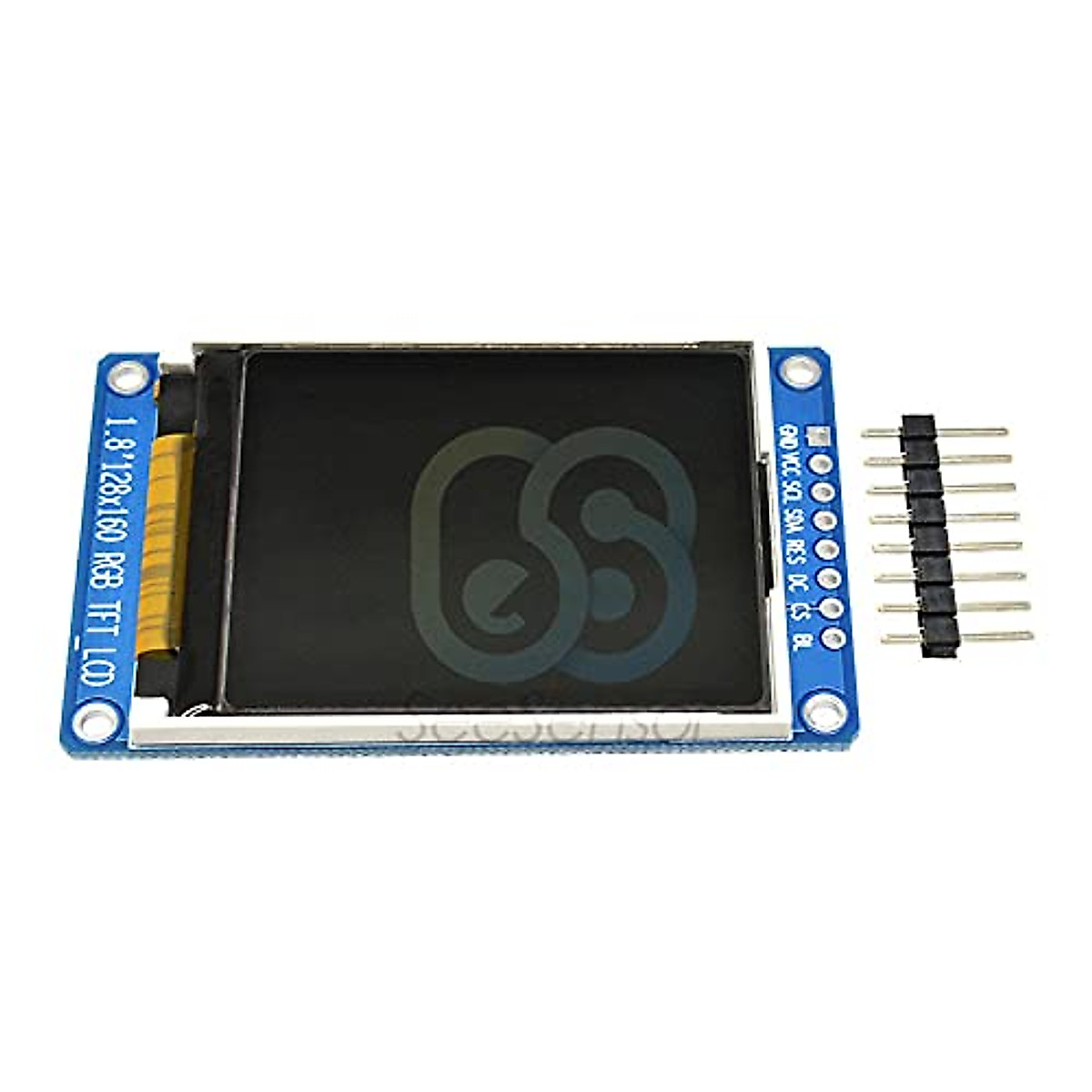 1.8 inch 128160 128x160 SPI Full Color TFT LCD Display Screen Module ST7735S 3.3V Replace OLED Power Supply for Arduino