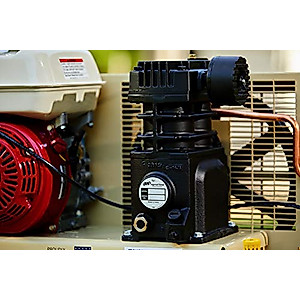Ingersoll-Rand SS3J5.5GH-WB 5.5 Horsepower 8 Gallon Oiled Gas Twin Pontoon Compressor