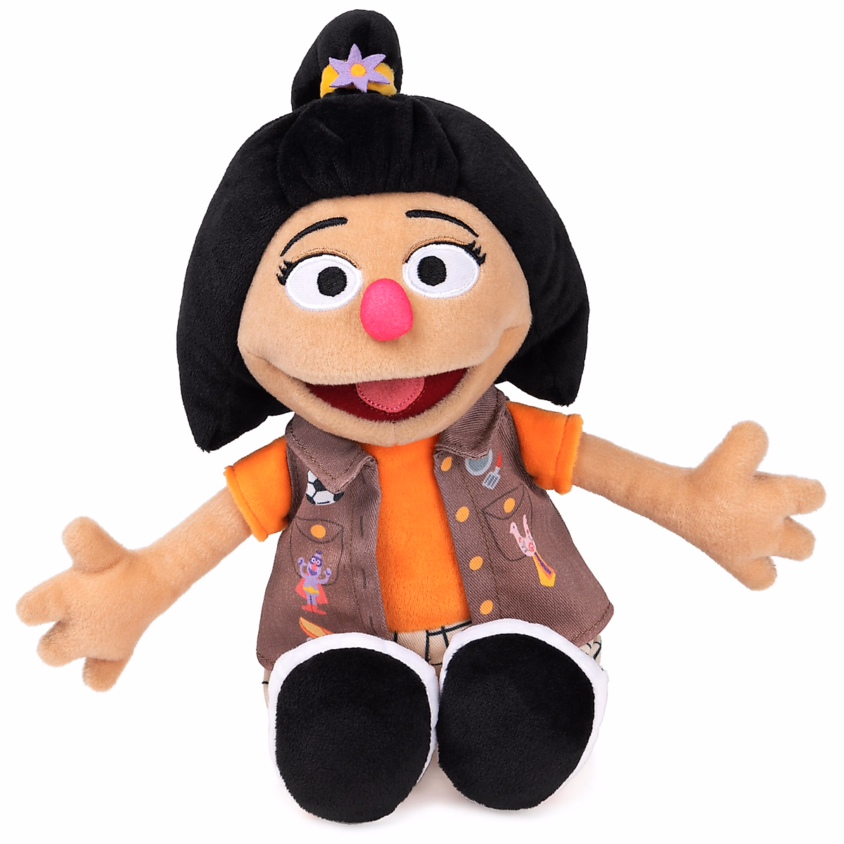 GUND Sesame Street Official Ji-Young Plush, Premium Plush Doll for Ages 1 & Up, 13”