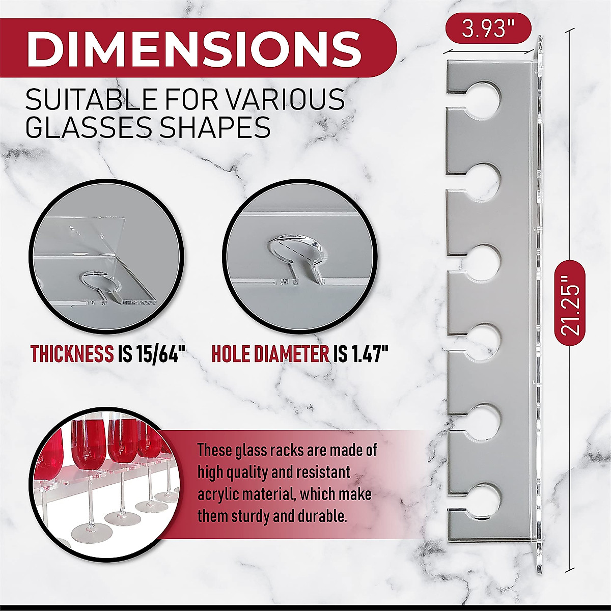 Champagne Wall Holder For Party, Wine Glass Holder Wall Mounted, Wine Glass Rack Wall Mounted, Wall Wine Glass Holder, Champagne Holder Shelf, Acrylic Wine Glass Wall Rack, Champagne Glass Holder.