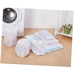 Parliky 5pcs Set Laundry Bag Laundry Sack Washing Bag Wash Bags Laundry Pouch Wash Bag Laundry Mesh Bags Washing Garment Bag
