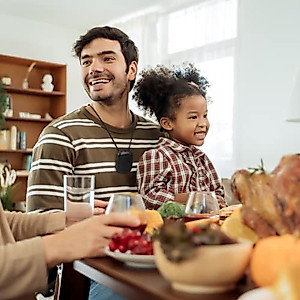 Greentech Environmental pureAir Personal - Wearable Air Filter and Air Cleaner, Air Purifiers for Home, Office, and Car, Creates 3 Feet Clean-Air Zone, All Day Purification