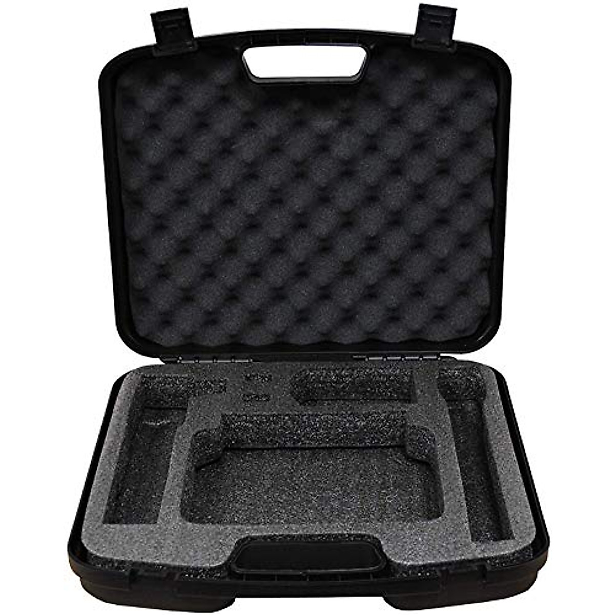 Audio 2000S S6073M UHF Wireless Lavalier Microphone System with Balanced XLR and 1/4-Inch Outputs, Volume Control, and Hard PVC Carrying Case