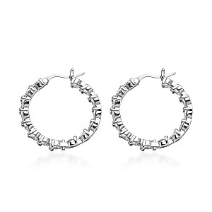 Cubic Zirconia Earrings for Women - Unique Vintage Crystal Jewelry for Anniversay Wedding Birthday Gifts - CZ