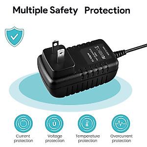 SZSWWPOR 7V 2A AC/DC Power Adapter with 2.5mm x 5.5mm Tip Center + for 7V 1.6A 1600mA