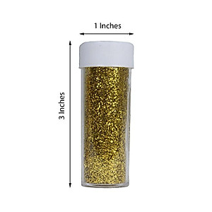 Weddings Parties and Gift Gold Sparkly Glitter Crafts DIY Party Wedding Decorations Projects Sale vngift11439