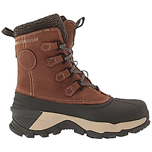Wolverine Men's Glacier Arctic Snow Boot, Cognac Brown, 8.5
