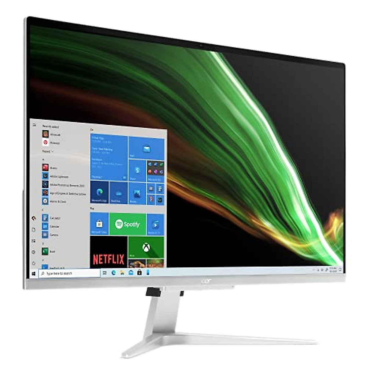 Acer Aspire C27-1655-UA91 AIO Desktop | 27" Full HD IPS Display | 11th Gen Intel Core i5-1135G7 | Intel Iris Xe Graphics | 12GB DDR4 | 512GB NVMe M.2 SSD | Intel Wireless Wi-Fi 6 | Windows 10 Home