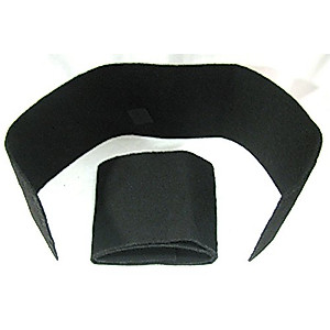 2 Carbon Pre Filter Wraps for Filter Queen Air Defender with Fasteners