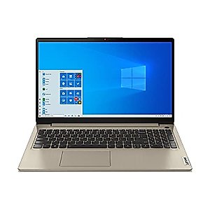 Lenovo 2023 IdeaPad 3 15.6" FHD Laptop AMD 6-Core Ryzen 5 5500U (Beat i5-1135G7) Radeon 7 Graphics 12GB RAM DDR4 256GB M.2 NVMe SSD HDMI WiFi AC BT5.0 Webcam USB C Sand Windows 11 w/ RE Accessories