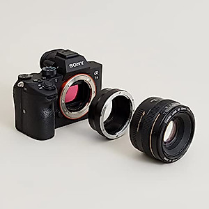 Urth Lens Mount Adapter: Compatible with Canon (EF/EF-S) Lens to Sony E Camera Body