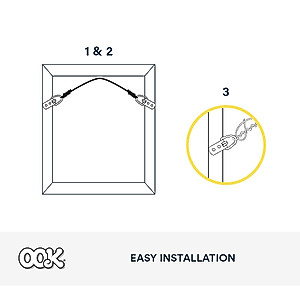 9' Hanging Wire Size: 100 lbs