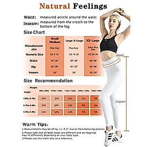 Natural Feelings Buttercloud High Waisted Leggings for Women Ultra Soft Stretch Opaque Slim Yoga Leggings