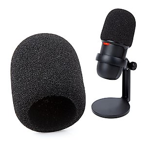 YOUSHARES SoloCast Microphone Windscreen - Professional Foam Mic Covers Mic Windscreen Compatible with HyperX SoloCast Mic for Filter Ambient and Breathing Winds