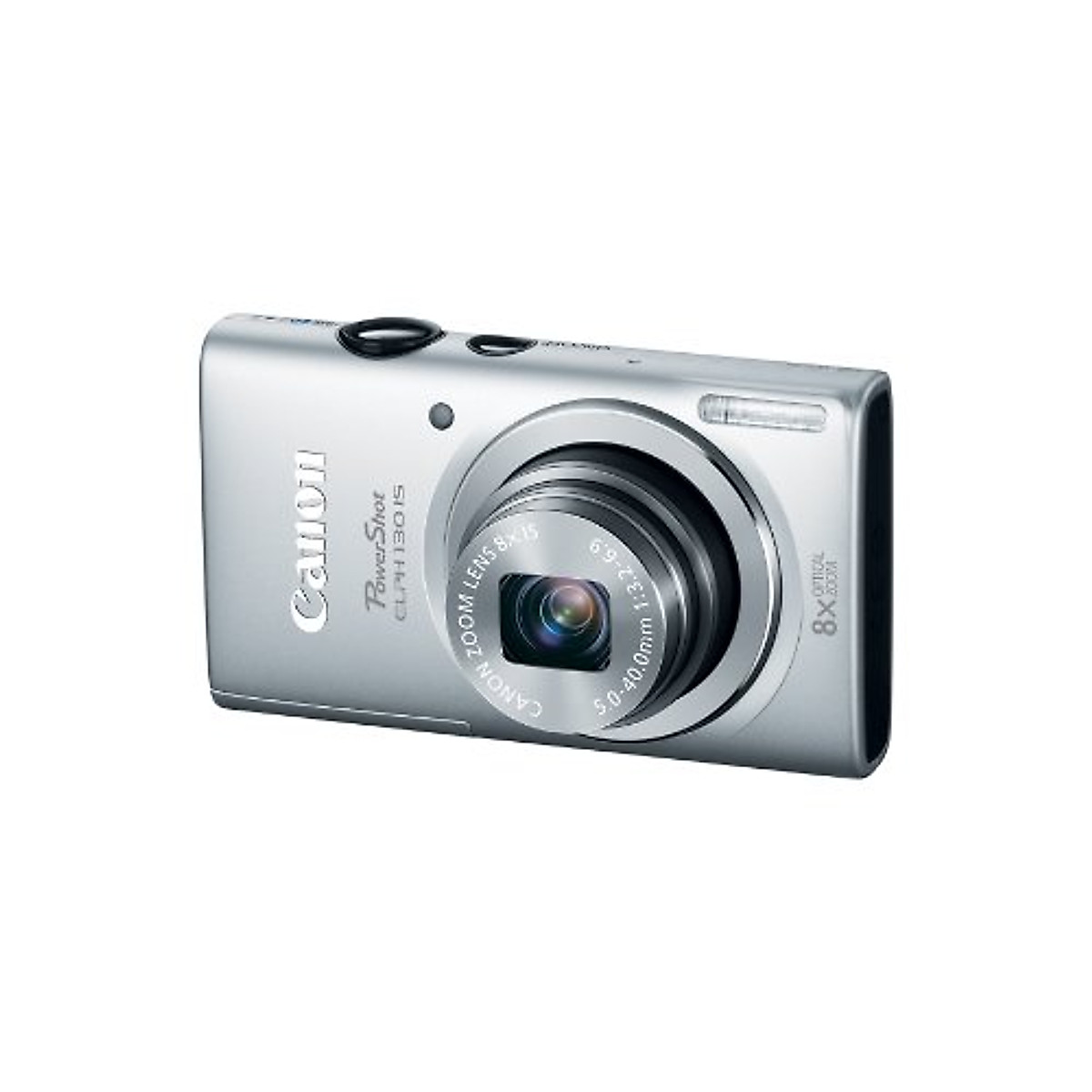 Canon PowerShot ELPH 130 IS 16.0 MP Digital Camera with 8x Optical Zoom 28mm Wide-Angle Lens and 720p HD Video Recording (Silver) (OLD MODEL)