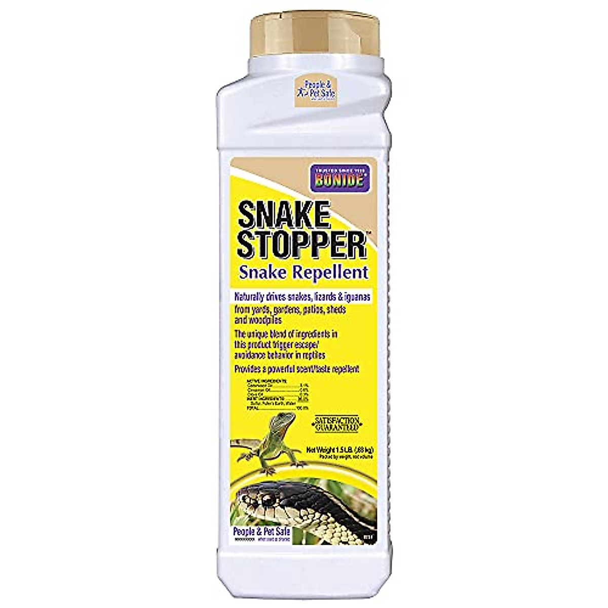 Bonide Snake Stopper 8751 Snake Repellent, 1.5 Lb (2)