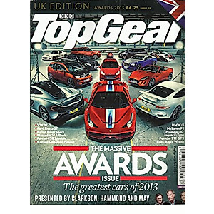 BBC TOP GEAR, UK EDITION ISSUE AWARDS,2013 (THE MASSIVE AWARDS ISSUE)