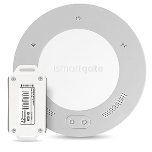 ismartgate LITE Smart Garage Door Opener Remote, APP Control, Compatible with Apple Homekit, Amazon Alexa, Google Assistant, IFTTT, Compatible with All Garage doors. Wireless sensor included.