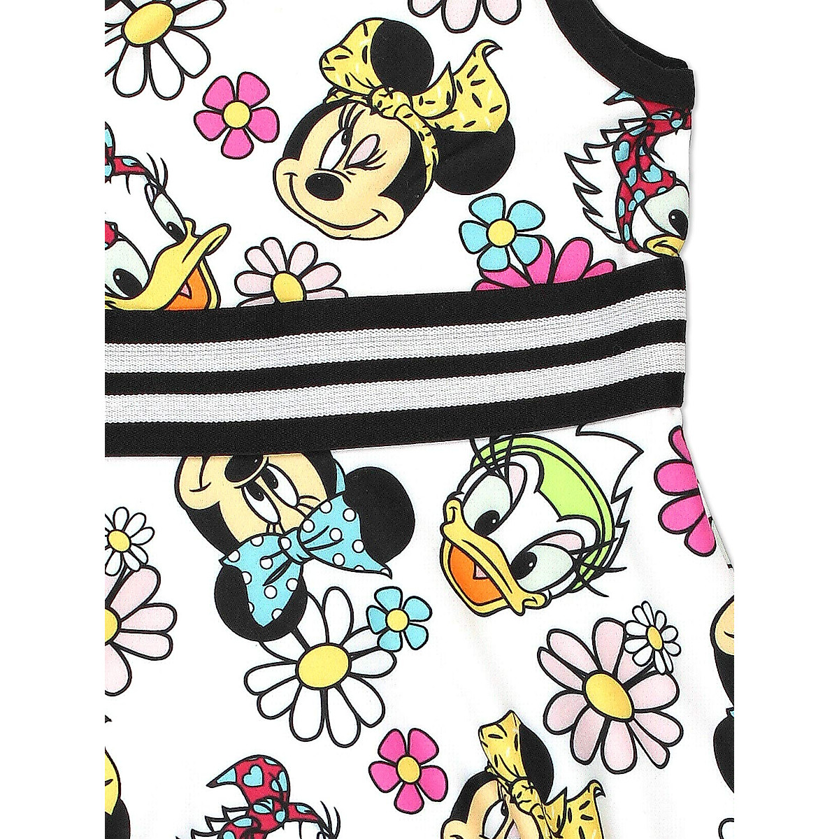 Disney Minnie Mouse and Daisy Duck Girls Sleeveless Dress for Infant and Toddler – 2T