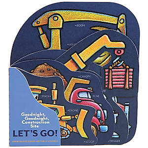 Goodnight, Goodnight, Construction Site: Let's Go!: (Construction Vehicle Board Books, Construction Site Books, Children's Books for Toddlers)